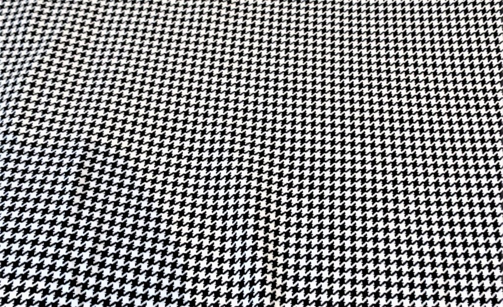 Upholstery fabric: small houndstooth cloth (yd.) | Metropolitan Pit Stop