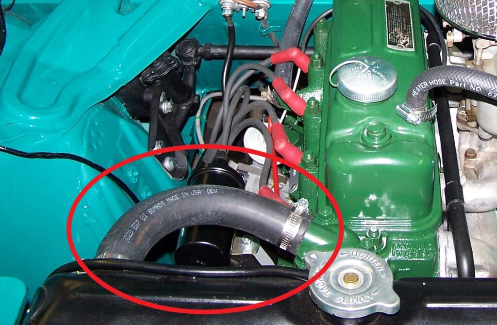 Hose: upper radiator | Metropolitan Pit Stop